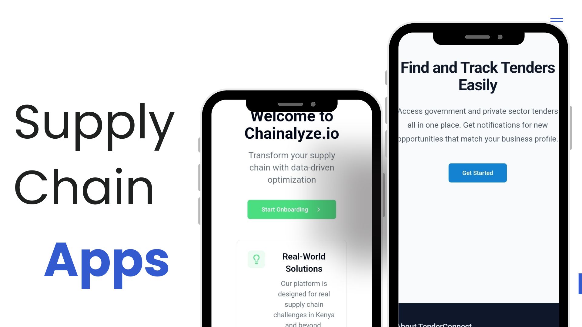 Supply Chain Apps | Kenya - Tenderzville Portal